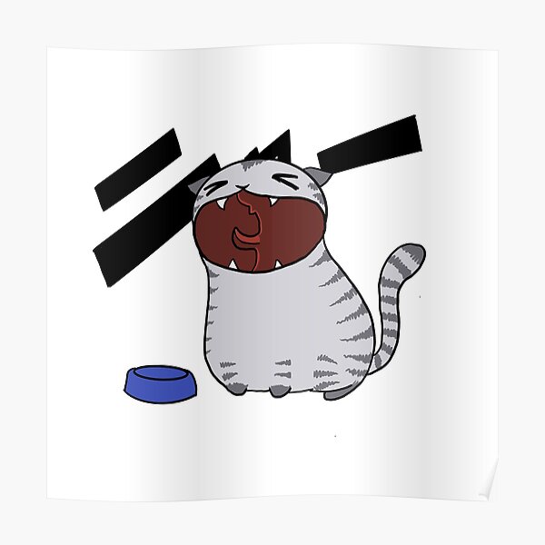 "NYAA!" Poster by sewohayami | Redbubble