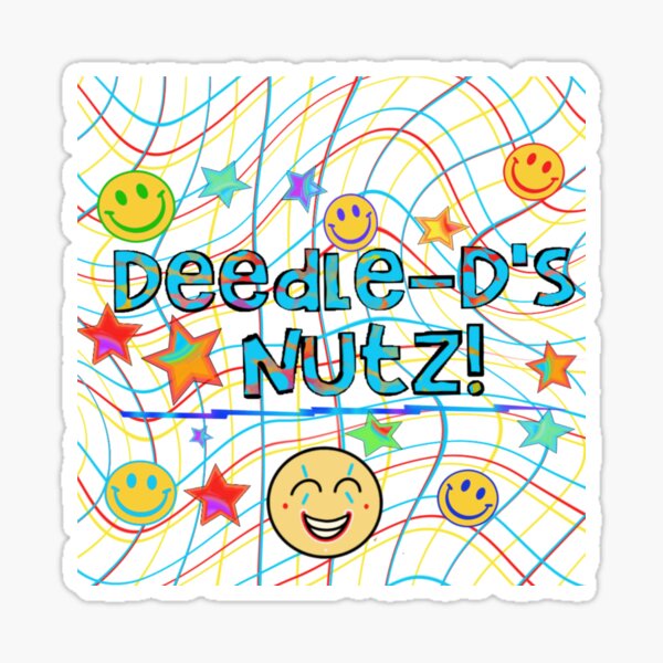 "Deedle-D's Nutz! Logo" Sticker by Deedle-D | Redbubble