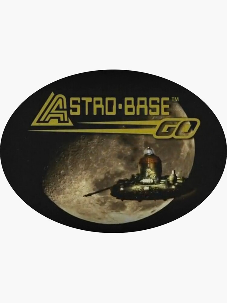 "Astro-Base Go! " Sticker by JSSCustomss | Redbubble