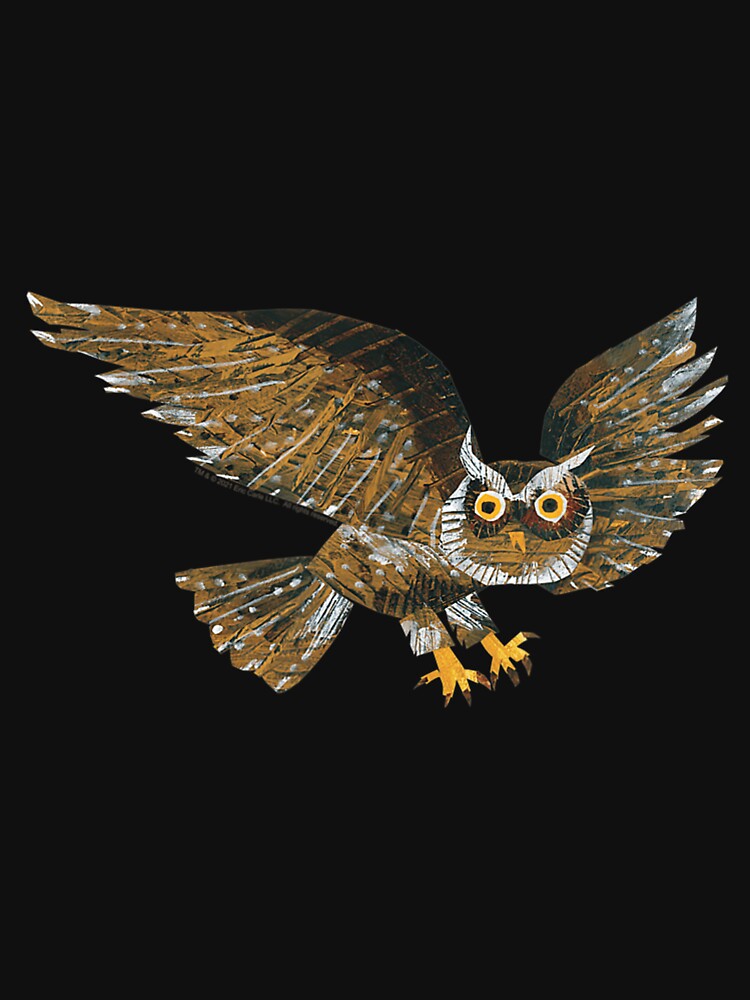 "Eric Carle The Owl" T-shirt for Sale by DanielaVogel | Redbubble ...