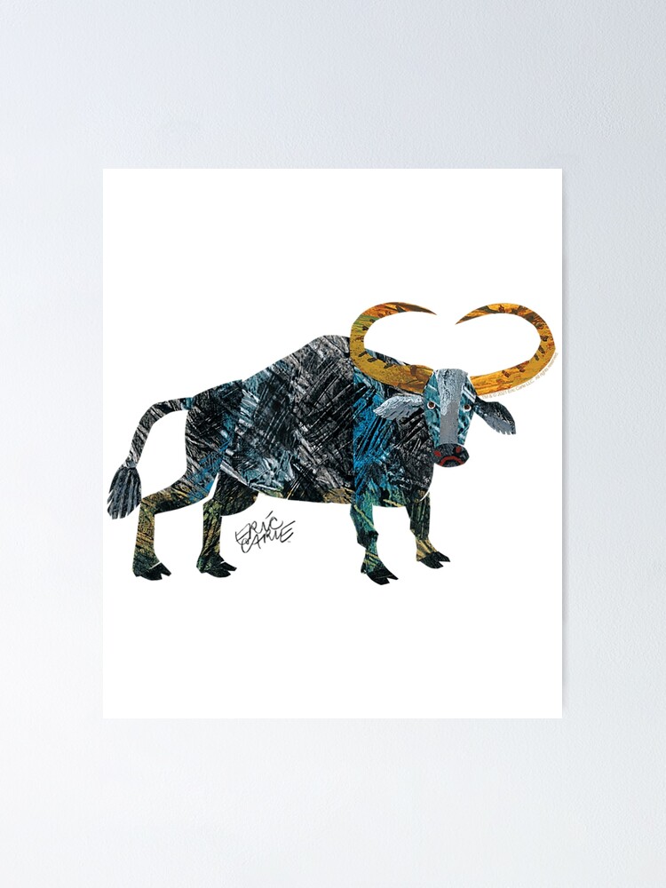 "Eric Carle Water Buffalo" Poster for Sale by DanielaVogel | Redbubble