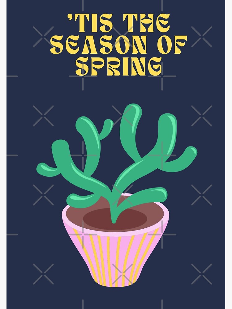 "'Tis The Season Of Spring" Sticker by icarbilo | Redbubble