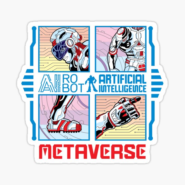 "about METAVERSE ROBOTICIAL MASTER" Sticker for Sale by unigoimage ...