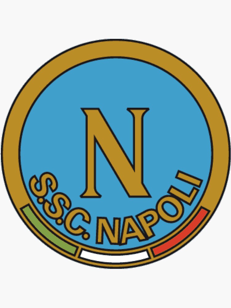 "badge of napoli 1964 essentials" Sticker by owenhtr | Redbubble