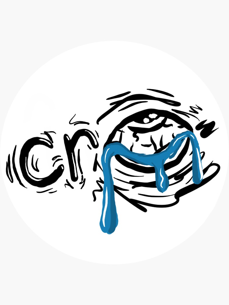 "Creye." Sticker for Sale by CryShop | Redbubble