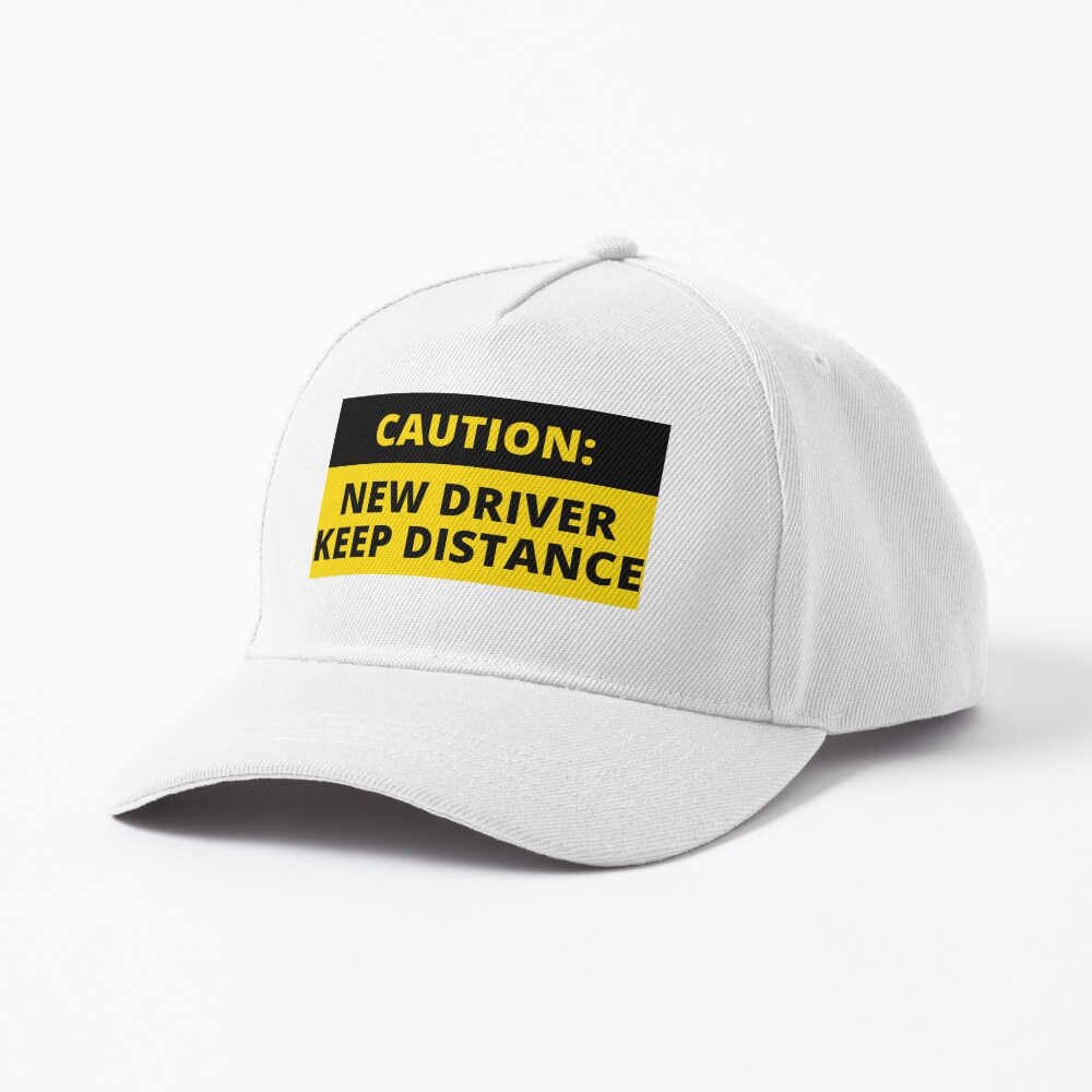 "New Driver Keep Distance" Sticker for Sale by Buyeseoshop | Redbubble