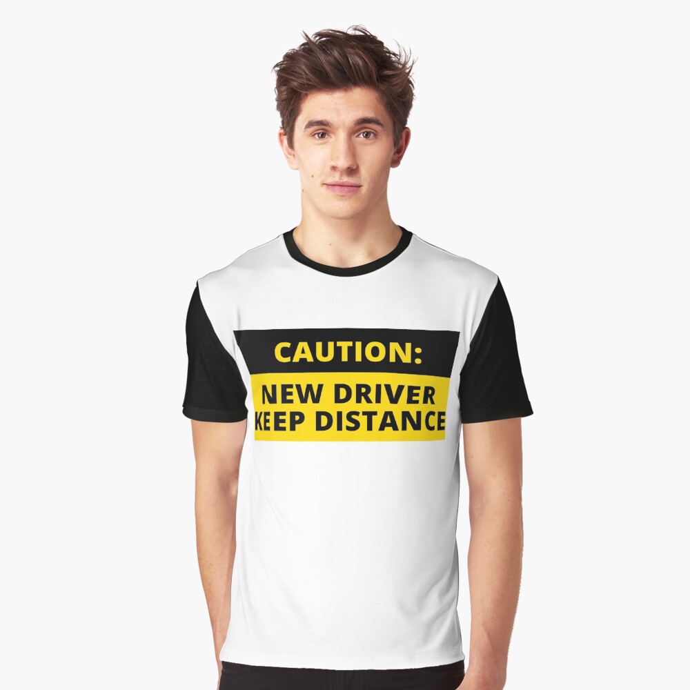 "New Driver Keep Distance" Sticker for Sale by Buyeseoshop | Redbubble