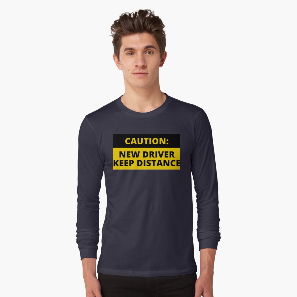 "New Driver Keep Distance" Sticker for Sale by Buyeseoshop | Redbubble
