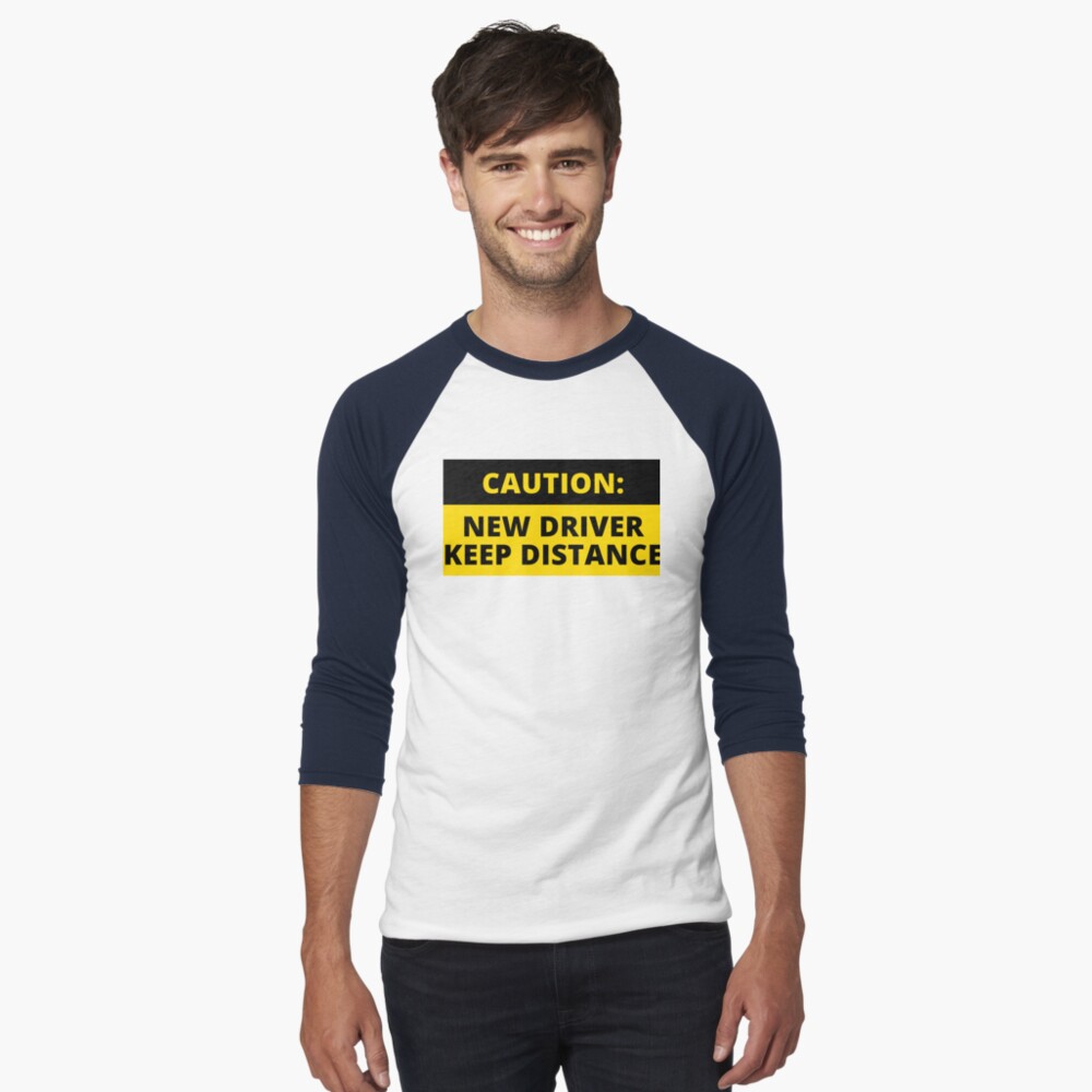 "New Driver Keep Distance" Sticker for Sale by Buyeseoshop | Redbubble