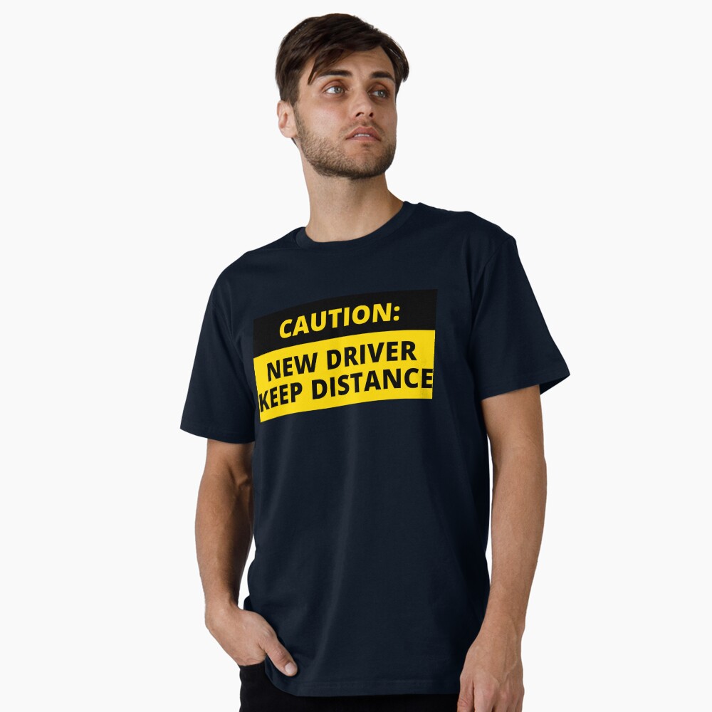 "New Driver Keep Distance" Sticker for Sale by Buyeseoshop | Redbubble