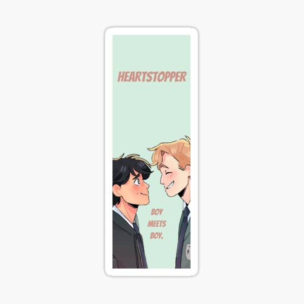"HEARTSTOPPER SEPARATOR" Sticker by vworldofbooks | Redbubble