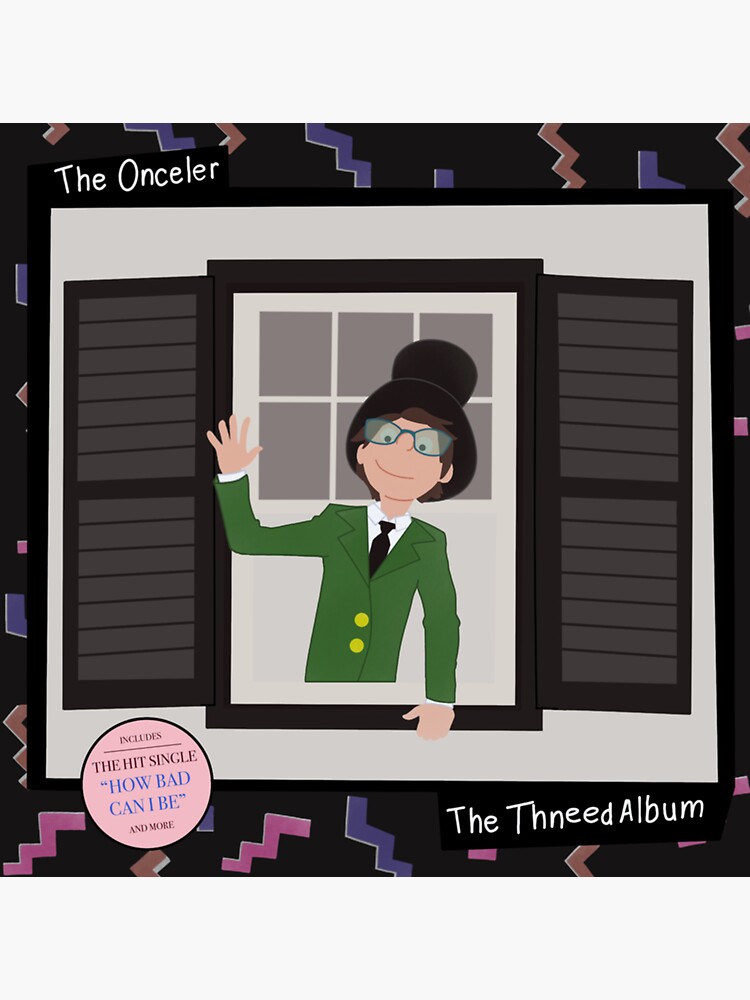 "An Incredibly Normal Album Sticker" Sticker by ashantiwar | Redbubble