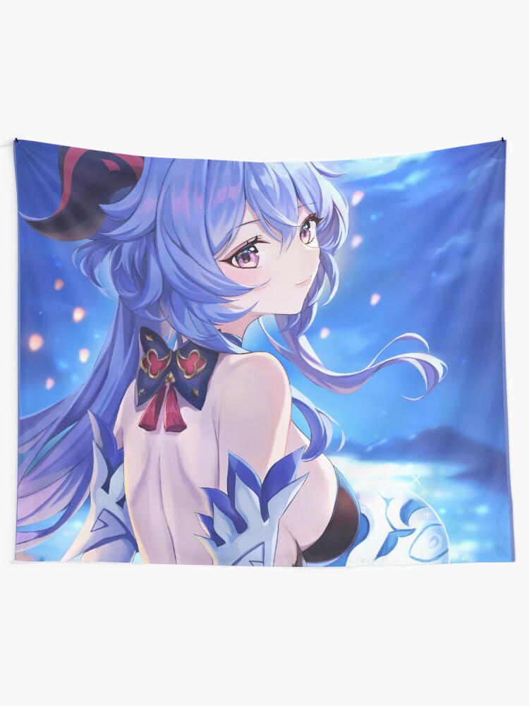 "Liyue Moon Ganyu Genshin Impact" Tapestry by genshinwaifus | Redbubble