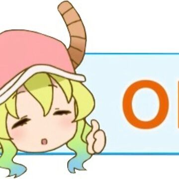 "Ok! - Lucoa - 1" Sticker for Sale by AoArisu | Redbubble