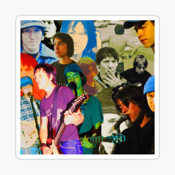 "Alex G - Elliott Smith Collage Premium " Sticker by MKUltraFabs ...