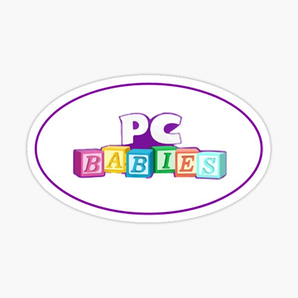 "PC Babies Essential ." Sticker for Sale by michelleeir | Redbubble