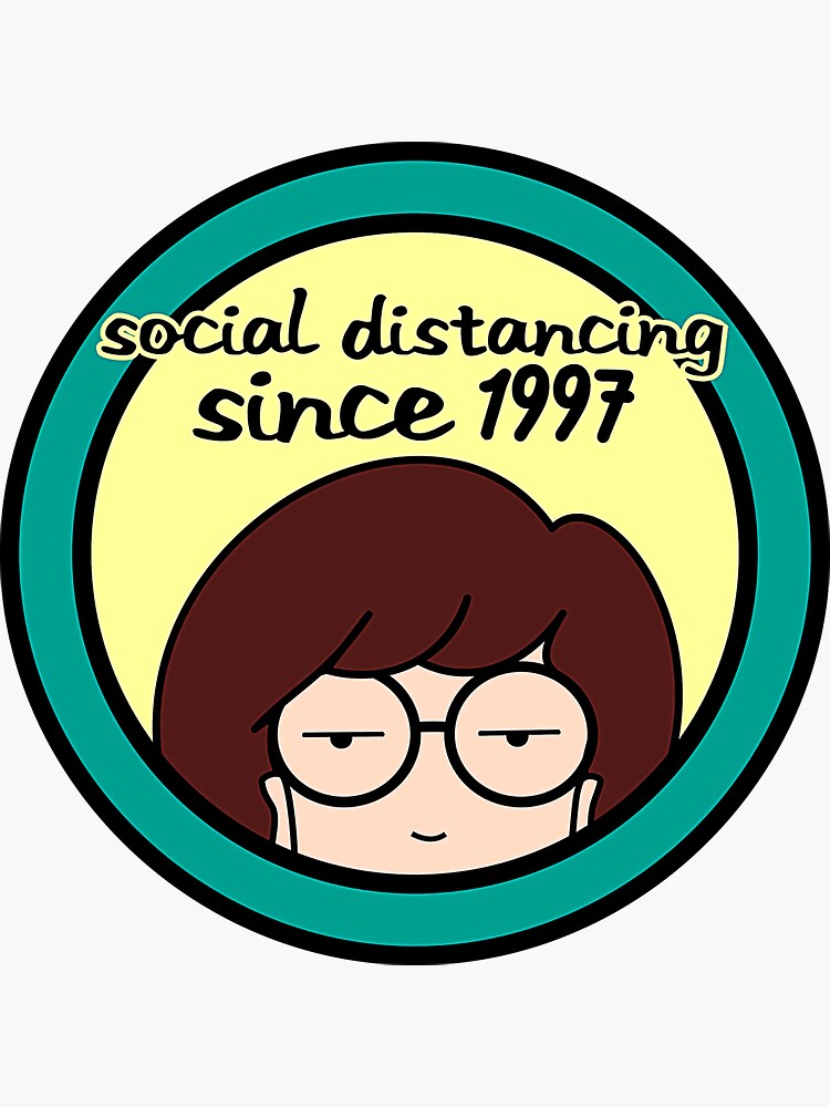 "Daria" Sticker by raymonmasu | Redbubble