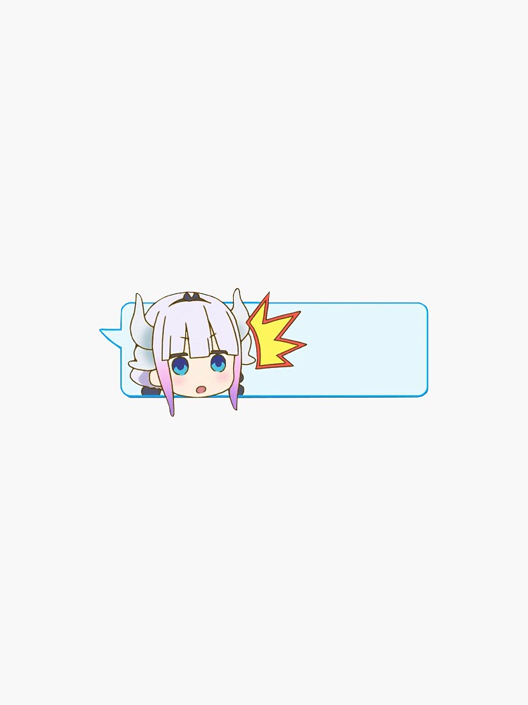 "Kanna - 2 " Sticker for Sale by AoArisu | Redbubble