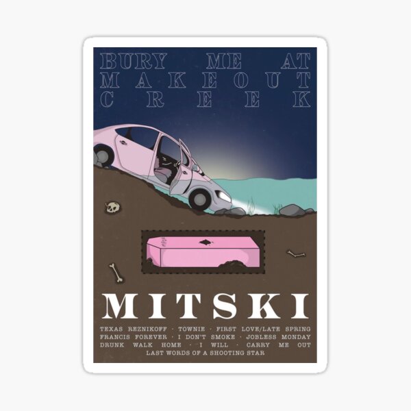 "Mitski " Sticker by MKUltraFabs | Redbubble