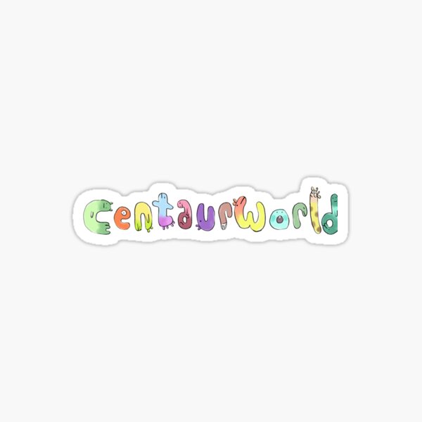 "CentaurWorld Logo, NetFlix Classic T-Shirt" Sticker by MikeDungs ...
