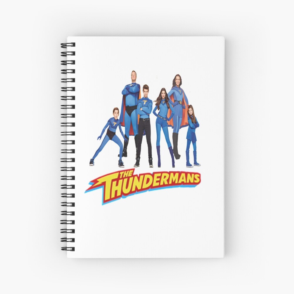 "The Thundermans" Spiral Notebook for Sale by richmoolah88 | Redbubble
