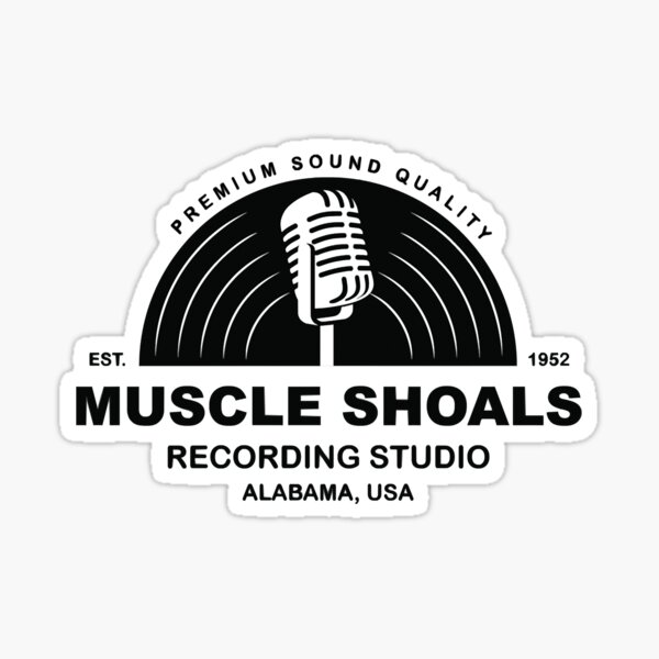 "Muscle Shoals Recording Studio" Sticker by OTDise90 | Redbubble