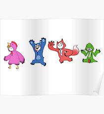 Gang Beasts Posters | Redbubble