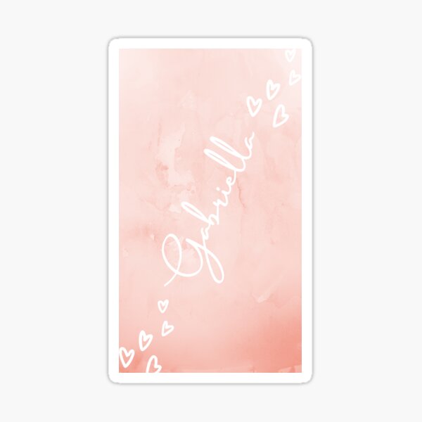 "Gabriella" Sticker for Sale by boki987 | Redbubble