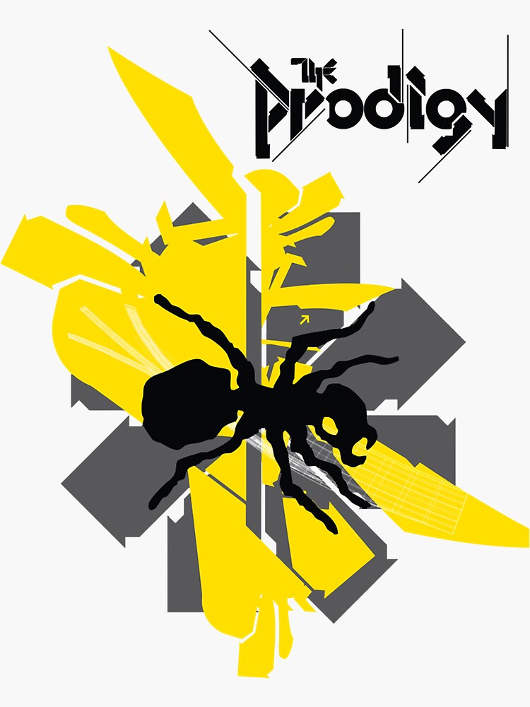 "Prodigy Ant Logo" Sticker by Richaria912 | Redbubble