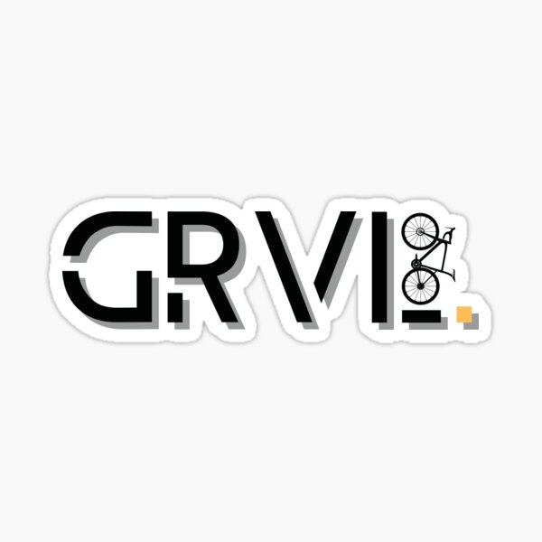 "GRVL: Gravel is freedom" Sticker by PlanBesser | Redbubble