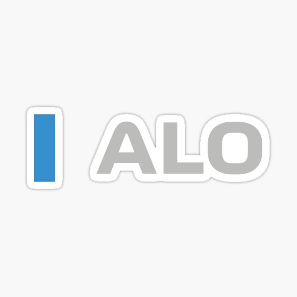 "ALO. 2022 Season - New Version! (Black BG)" Sticker for Sale by ...