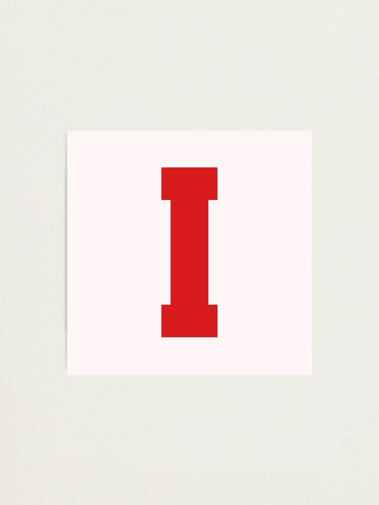 Red Letter I