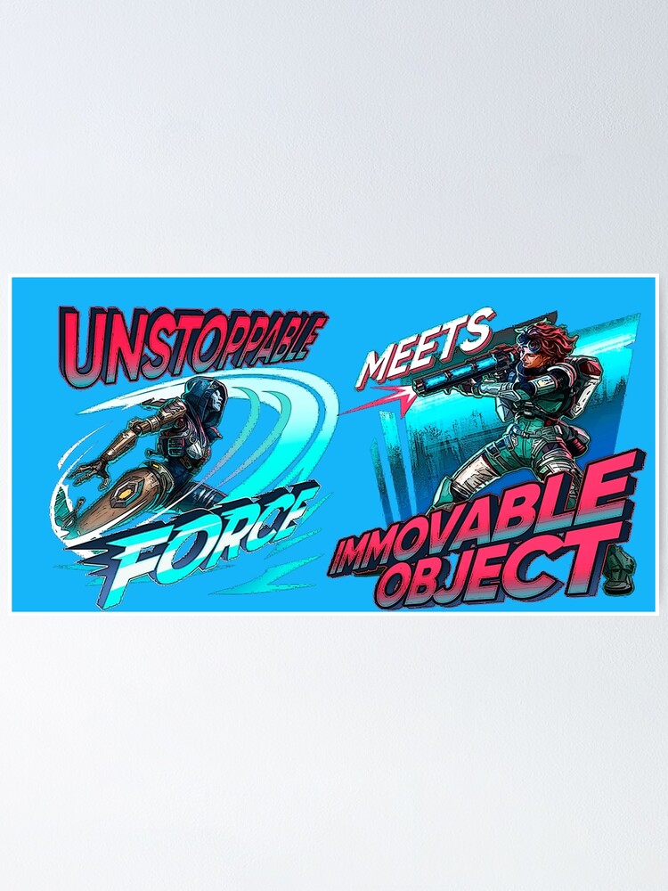 Póster «Apex Legends Holospray La fuerza imparable se encuentra con un ...