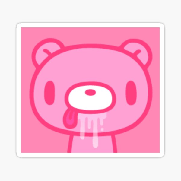 "Gloomy Bear " Sticker by TheRobotique | Redbubble