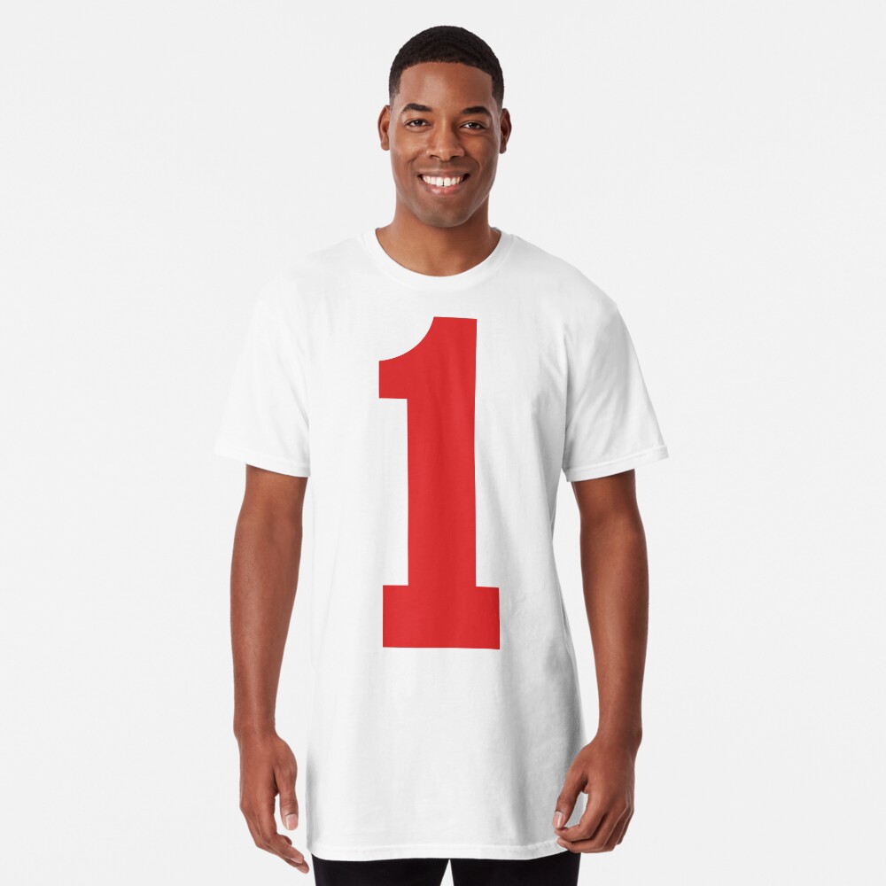 "Number 1, Red one, Sports number 1" Poster for Sale by TheCultStuff ...
