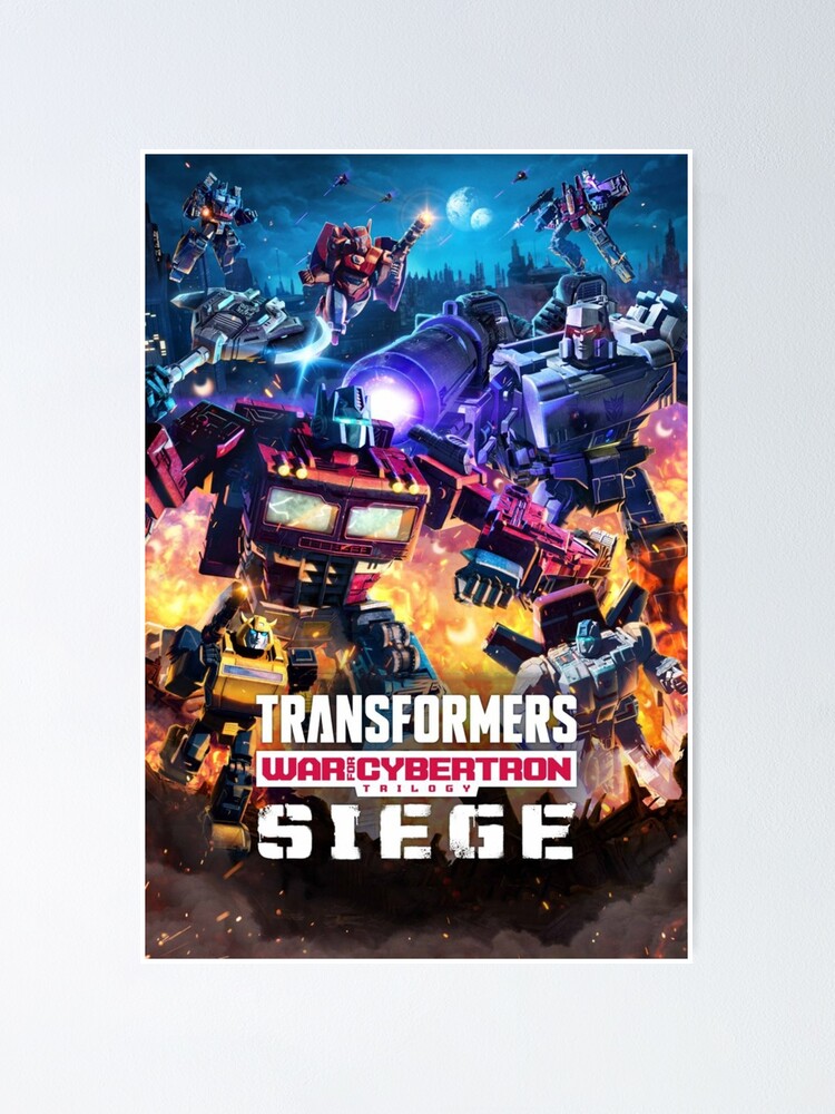 "Transformers War for Cybertron Trilogy" Poster by Picturesofus | Redbubble