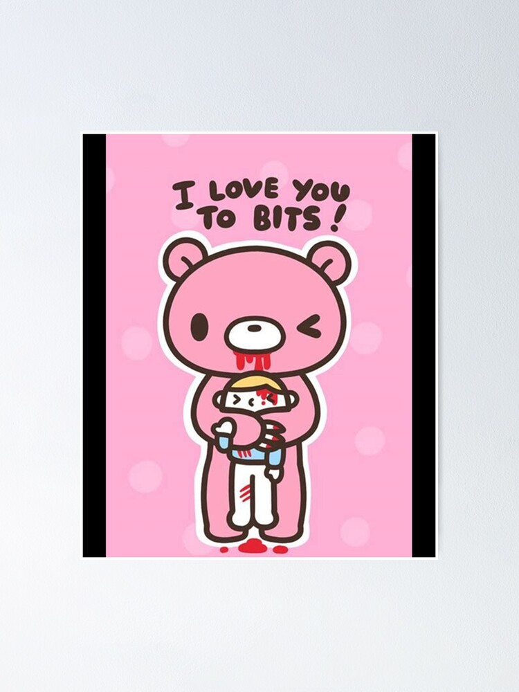 "gloomy bear " Poster for Sale by TheRobotique | Redbubble