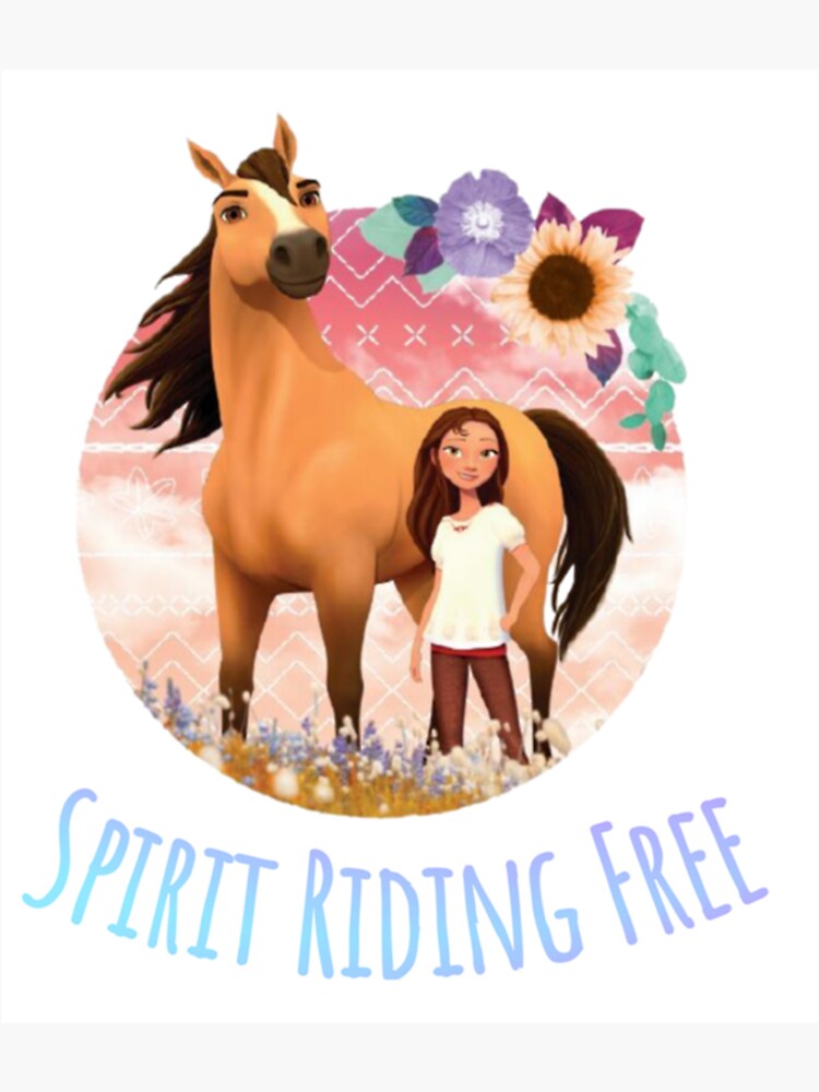 "Spirit Riding Free " Sticker for Sale by BingoJetSales | Redbubble