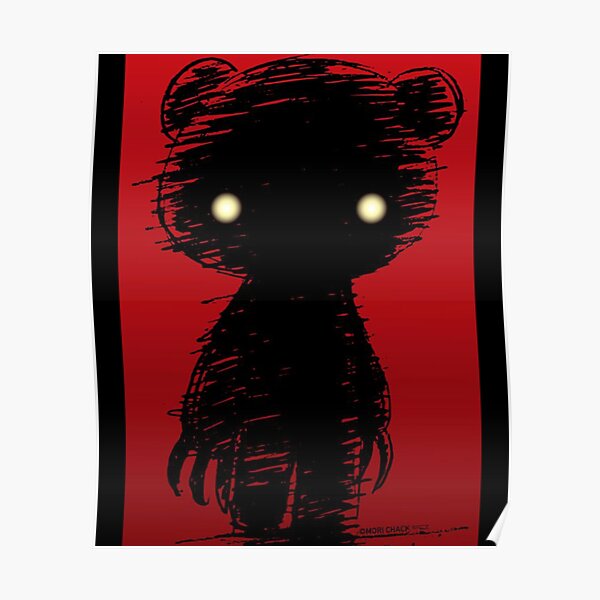 "gloomy bear " Poster for Sale by TheRobotique | Redbubble