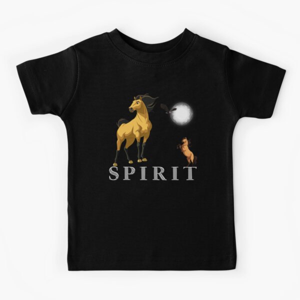 "Spirit Stallion of the Cimarron " Kids T-Shirt for Sale by ...