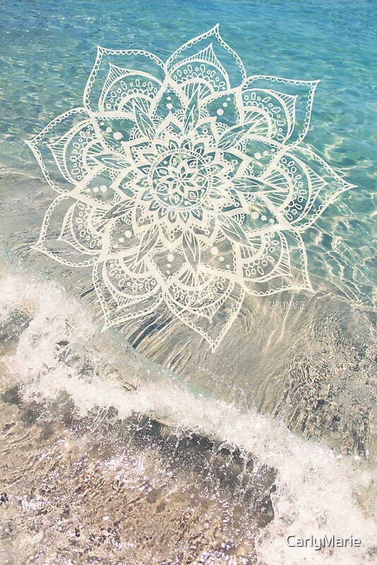 "Ocean Mandala" by CarlyMarie | Redbubble