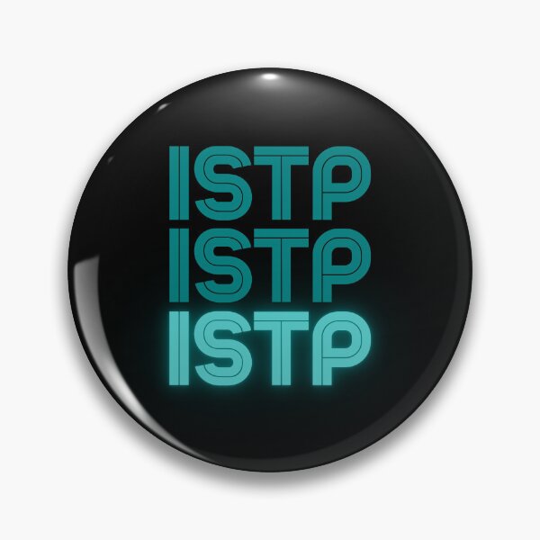 "ISTP Personality Type Art. MBTI Art. ISTP Gift. MBTI Gift" Pin for ...