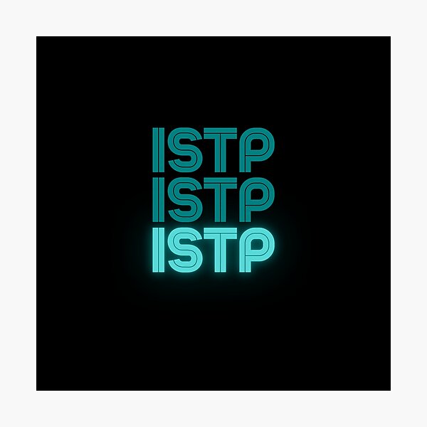 "ISTP Personality Type Art. MBTI Art. ISTP Gift. MBTI Gift ...