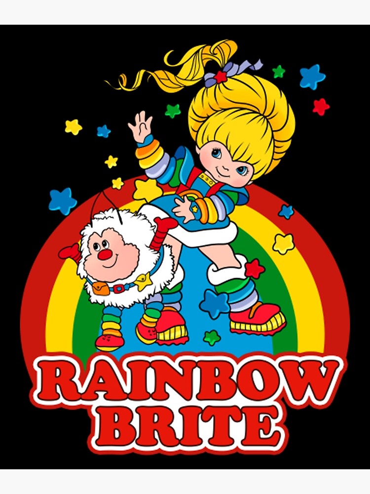 "Graphic Rainbow Brite Gift For Fan" Poster for Sale by NehaMosciski ...