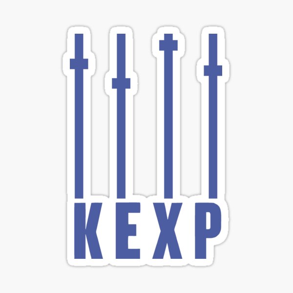 "Cool KEXP 13 Design" Sticker by agarmisu | Redbubble