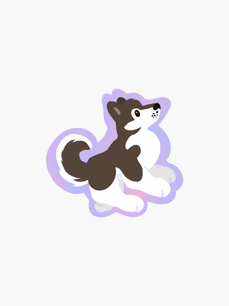 "Chibi husky " Sticker by ardesere | Redbubble