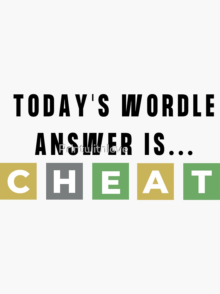 "Power Language Wordle" Sticker by PrintwithLove01 | Redbubble