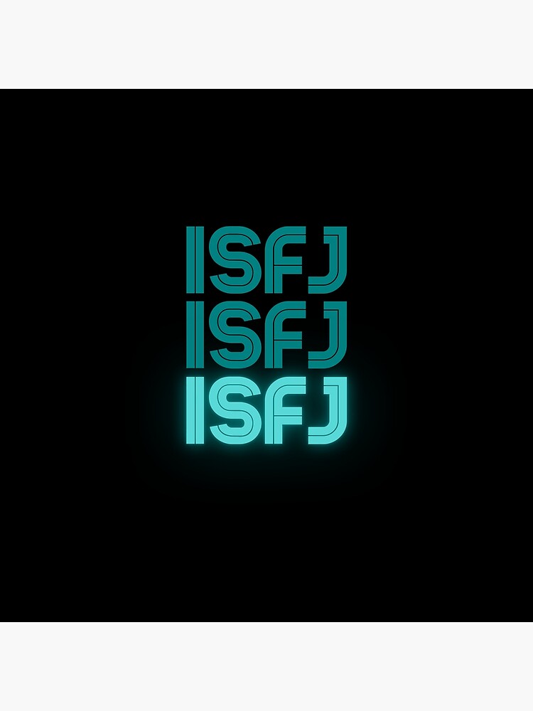"ISFJ Personality Type Art. MBTI Art. ISFJ Gift. MBTI Gift" Poster by ...