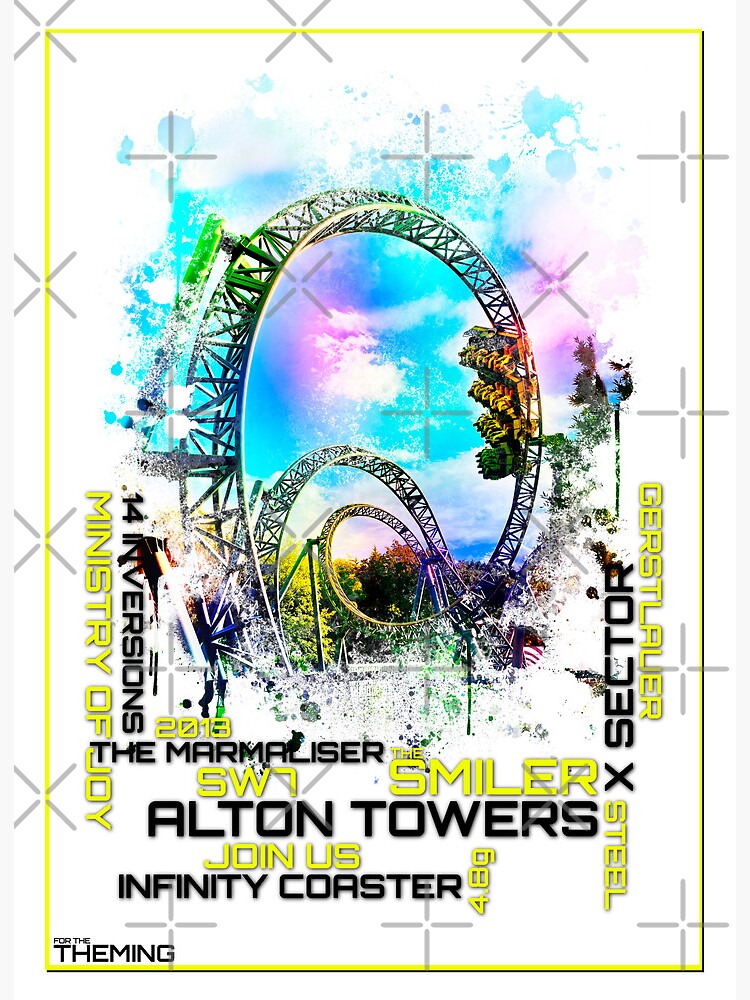 "The Smiler poster" Art Board Print for Sale by forthetheming | Redbubble