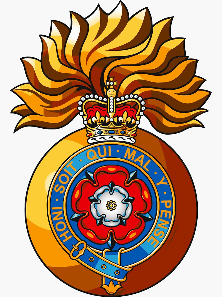 Pegatina «Royal Fusiliers - Ejército Británico (Histórico)» de ...